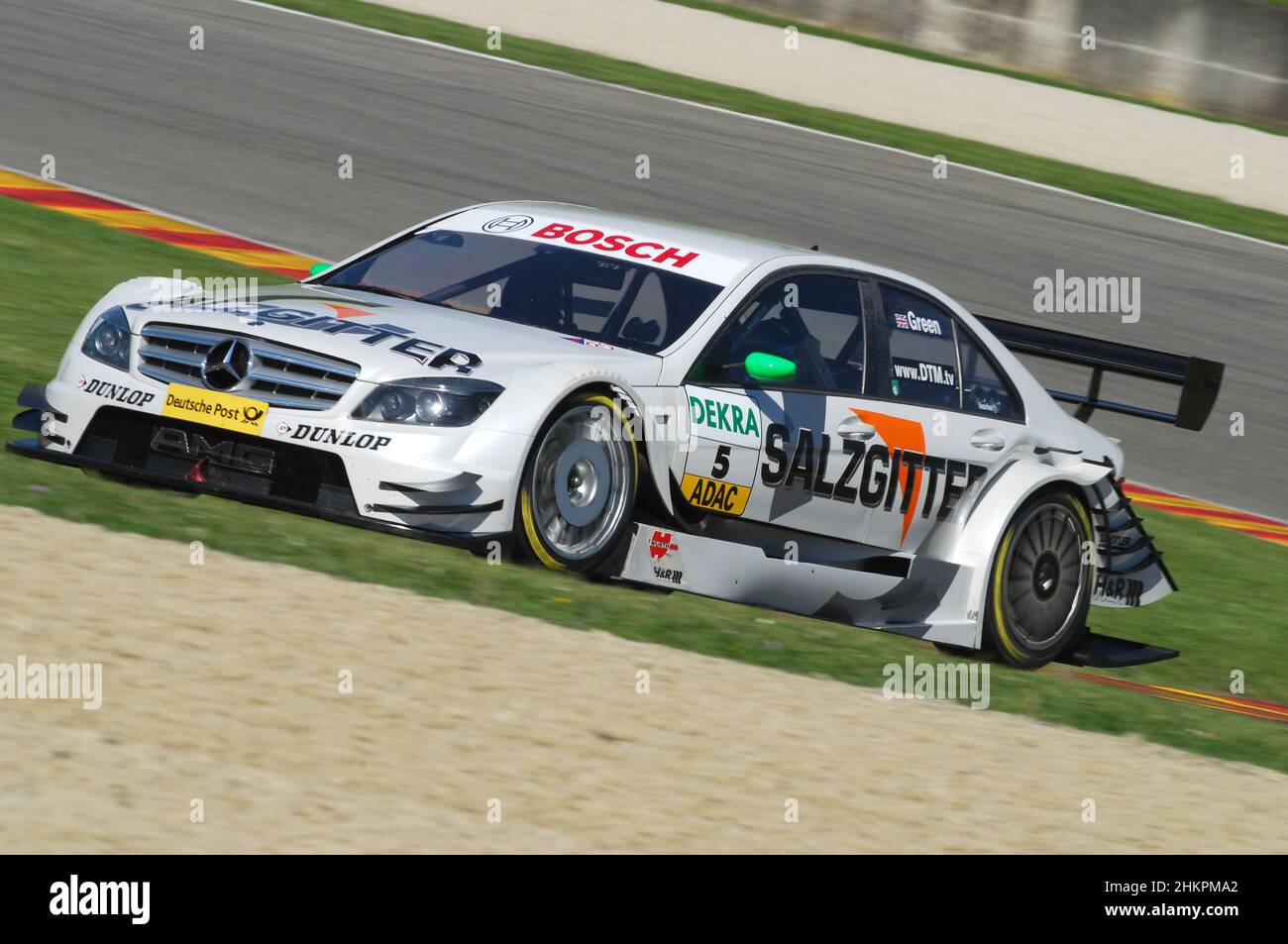 Mugello Circuit, Italy 2 May 2008: Jamie Green in action with AMG ...