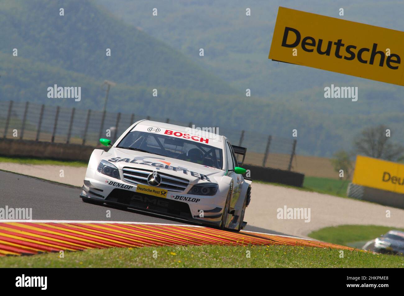 Mugello Circuit, Italy 2 May 2008: Jamie Green in action with AMG ...