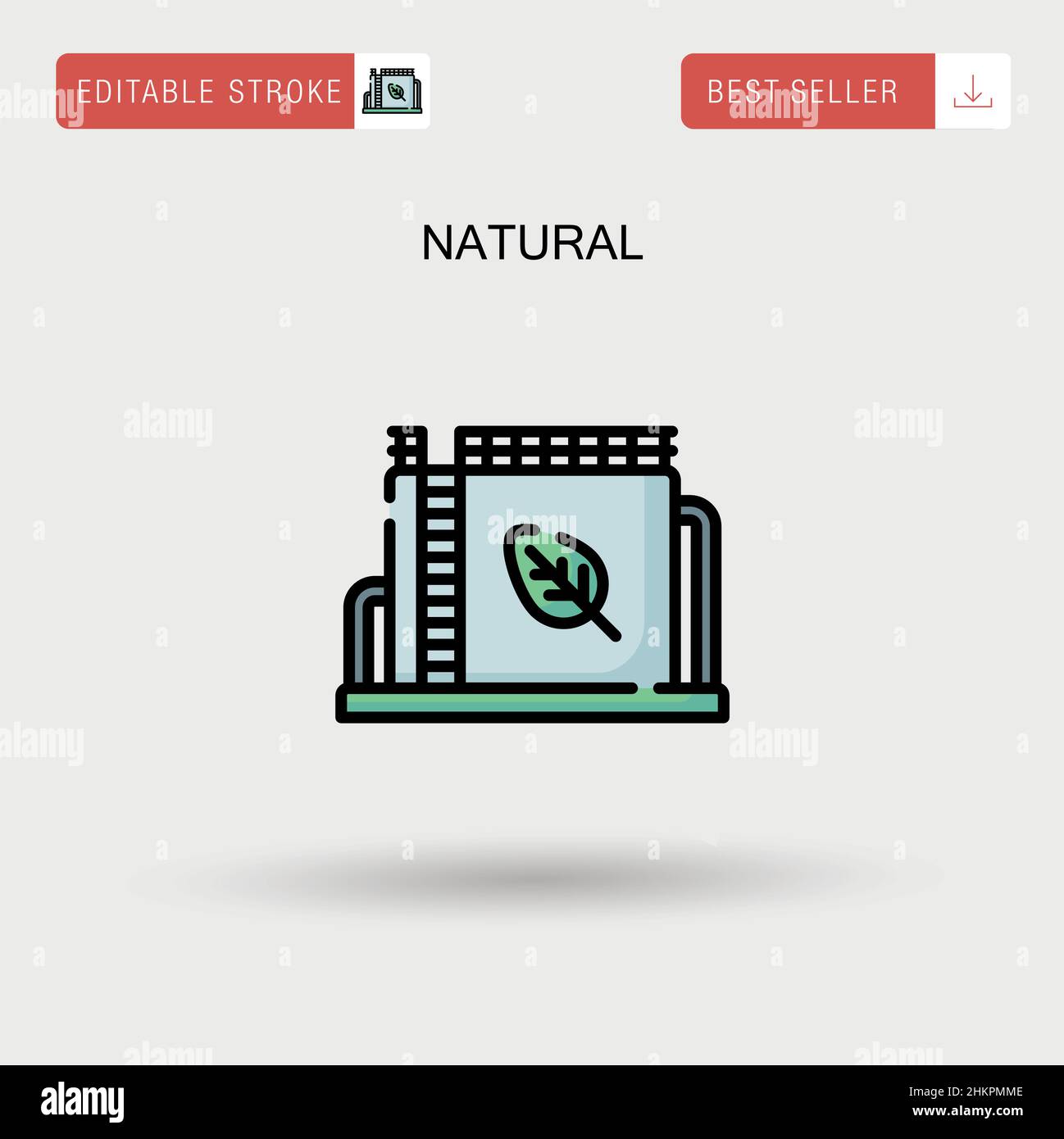 Natural Simple vector icon Stock Vector Image & Art - Alamy