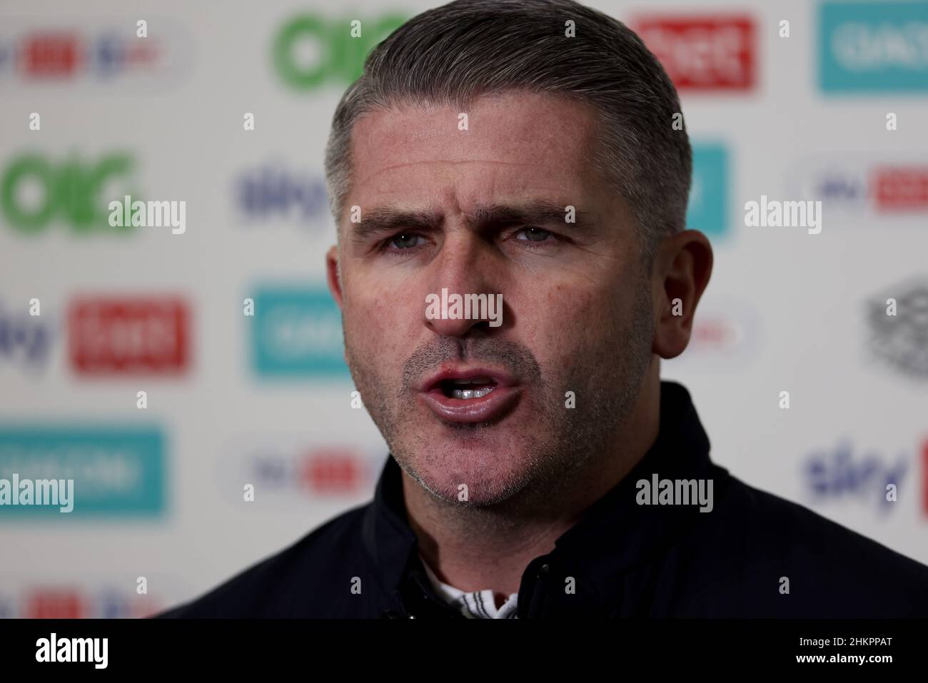 Preston North End manager Ryan Lowe after the Sky Bet Championship ...