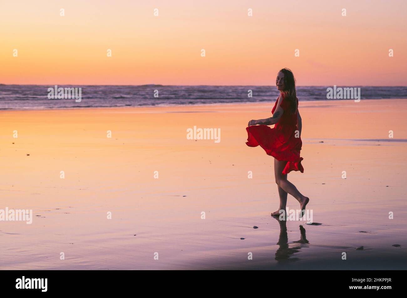 Female beach model hi-res stock photography and images - Alamy