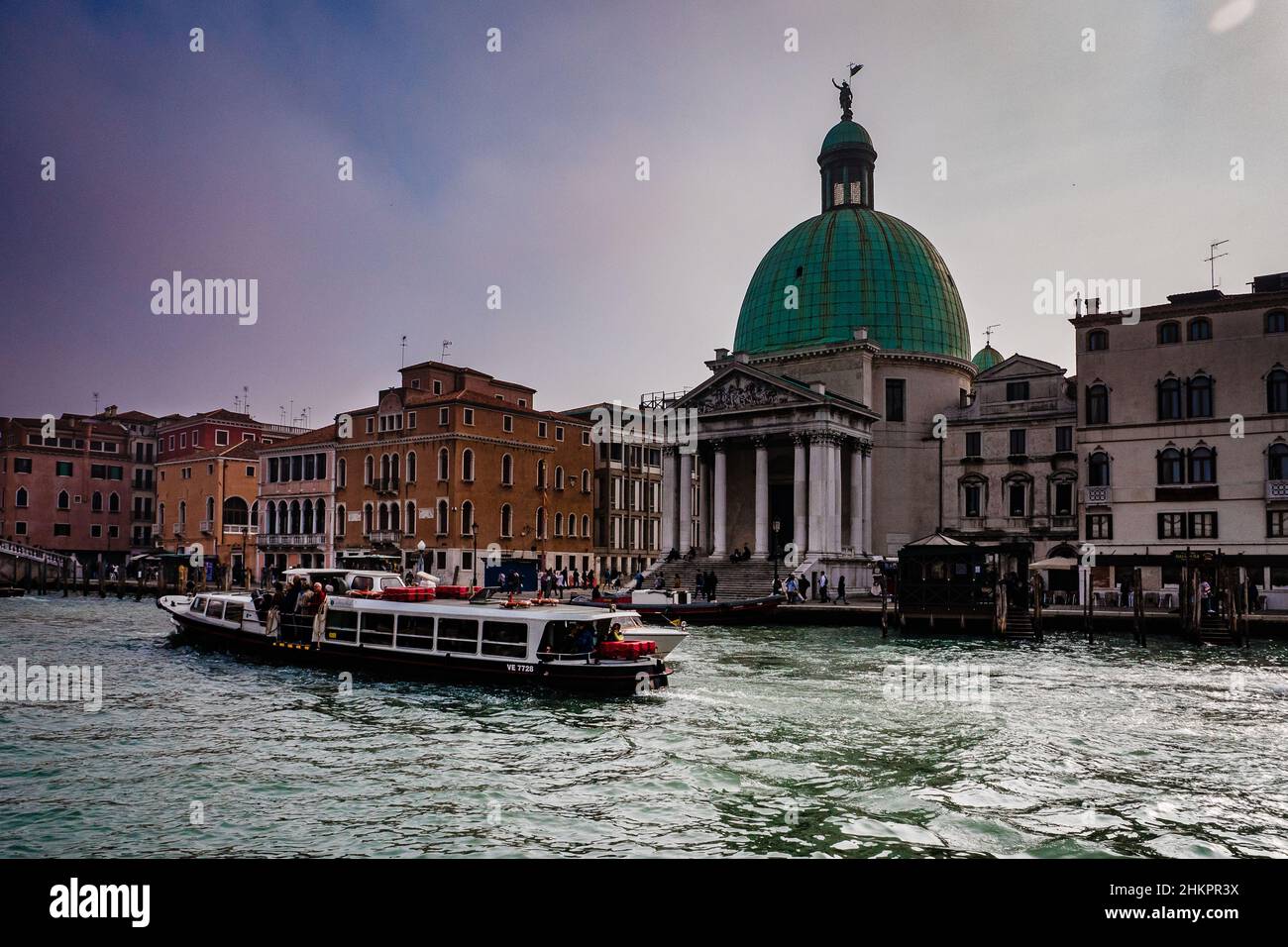 Ferry boat in canal hi-res stock photography and images - Alamy