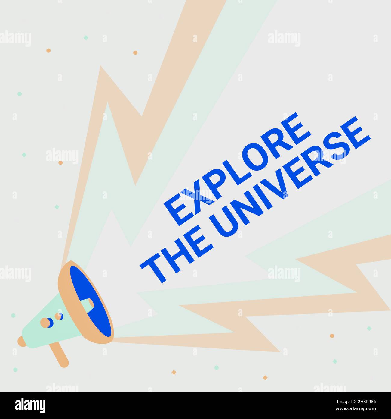 Hand writing sign Explore The Universe. Business showcase Discover the ...