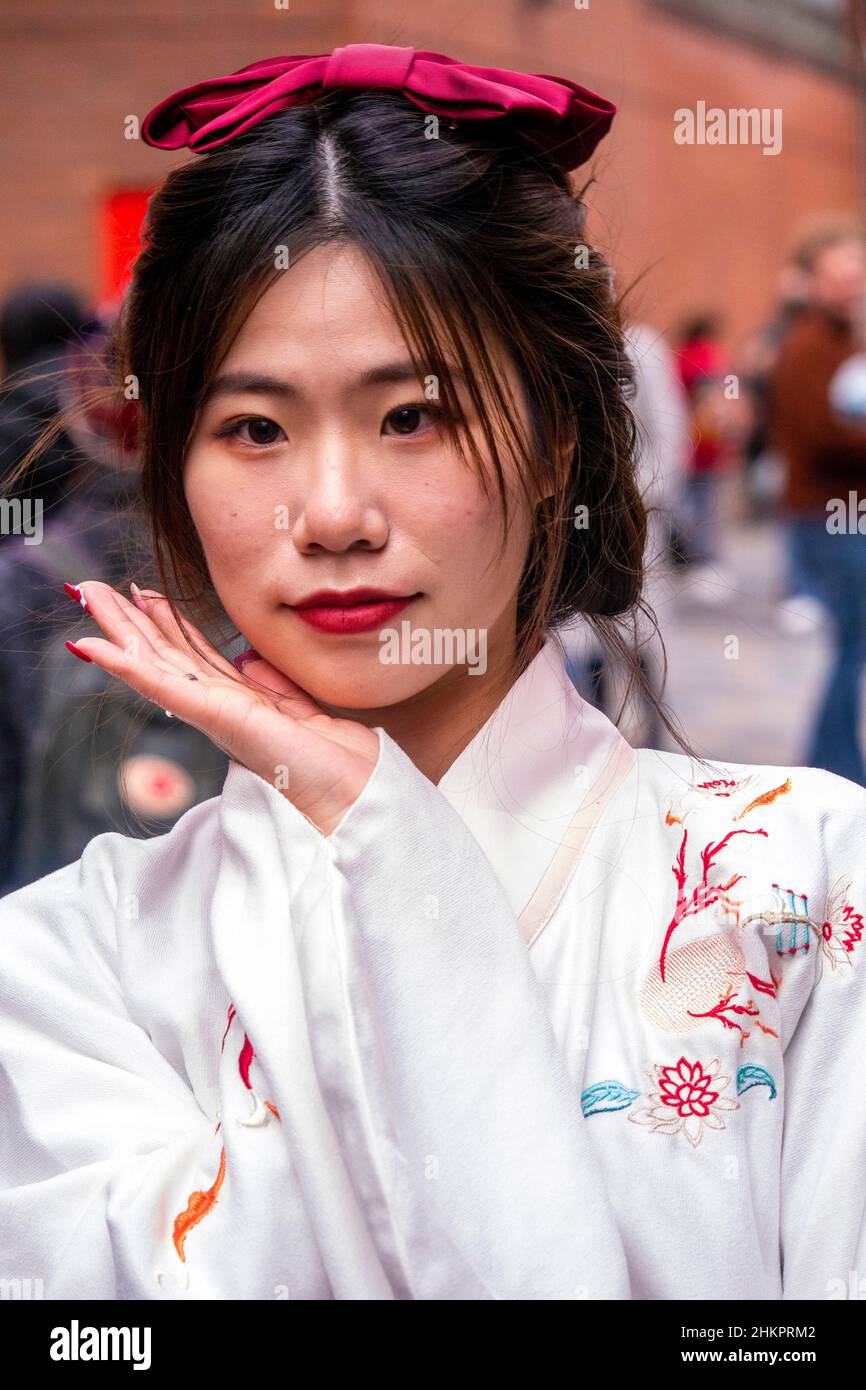 London, UK. 5th Feb, 2022. Chinese New Year 2022. Chiinatown busy ...