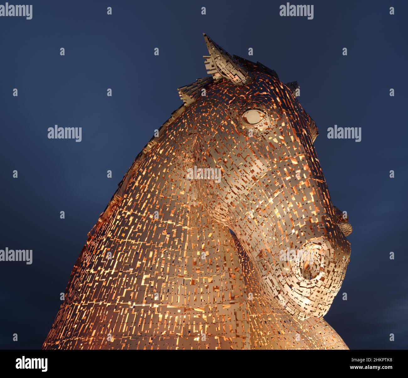 Kelpies sunrise hi-res stock photography and images - Alamy
