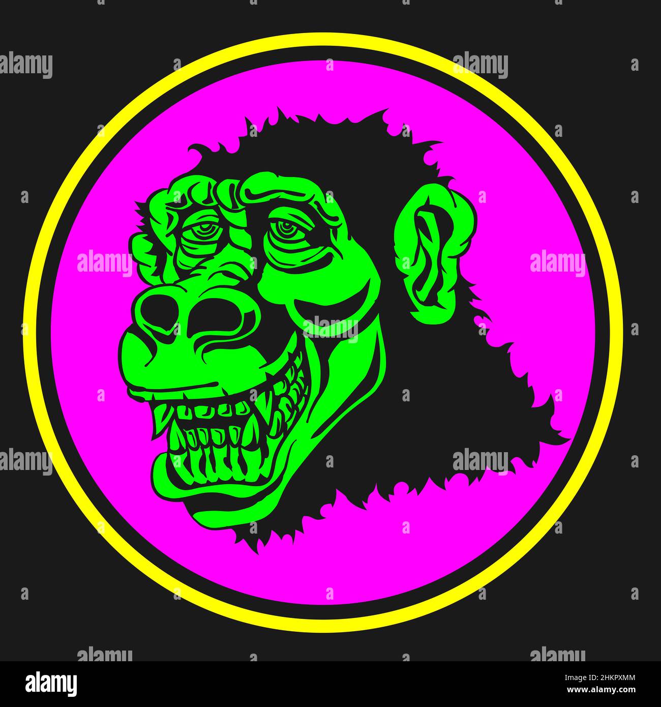 Primate images Stock Vector Images - Alamy