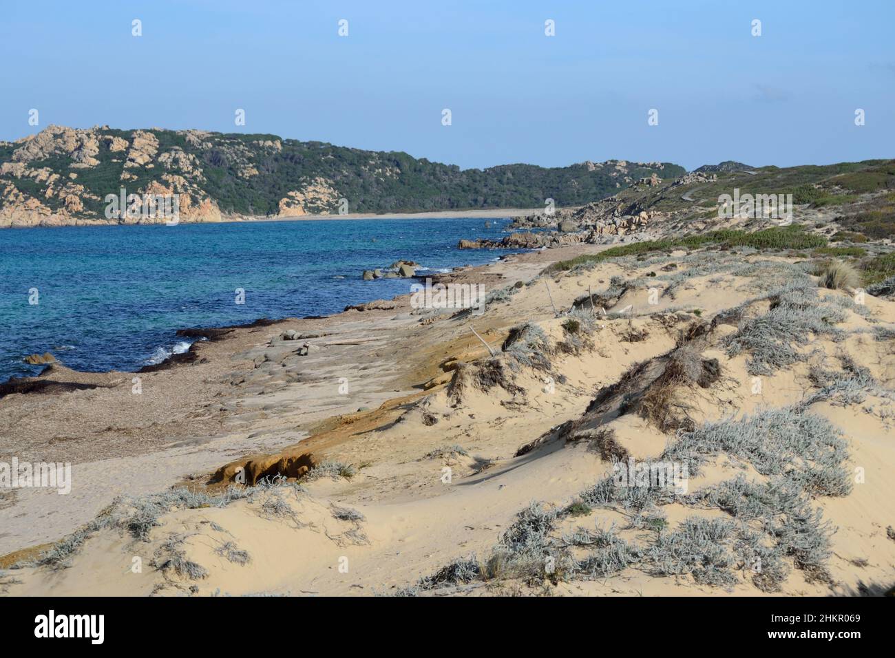 View of Lu Litarroni beach and his dunes Stock Photo - Alamy