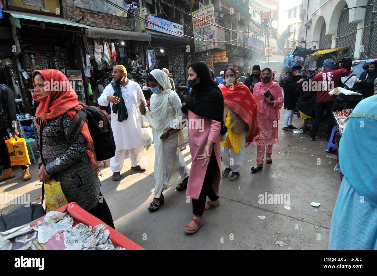 Flowers Petal, Holy Sheets and Muslim Prayer caps on sale at Market ...