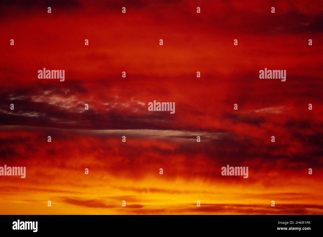 Dramatic stratocumulus clouds at dusk Stock Photo - Alamy
