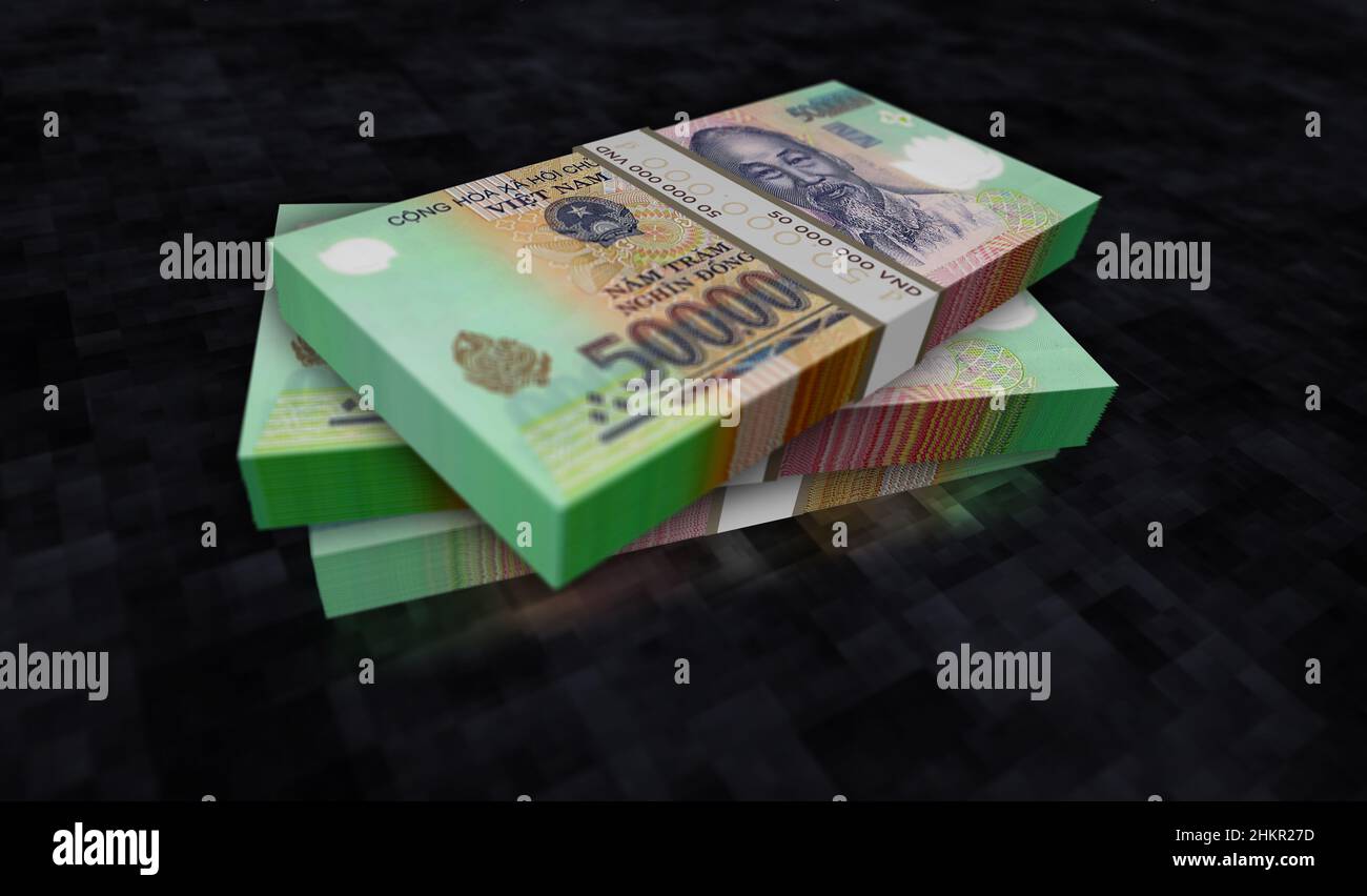 Vietnamese Dong Stack