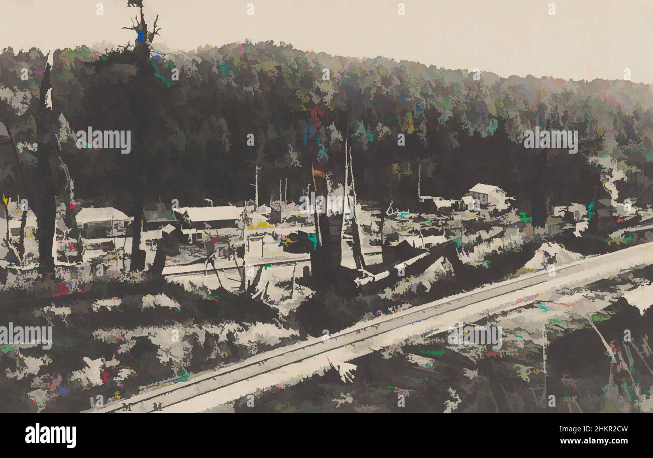 Art inspired by The Spiral showing the two levels and Raurimu, Main ...