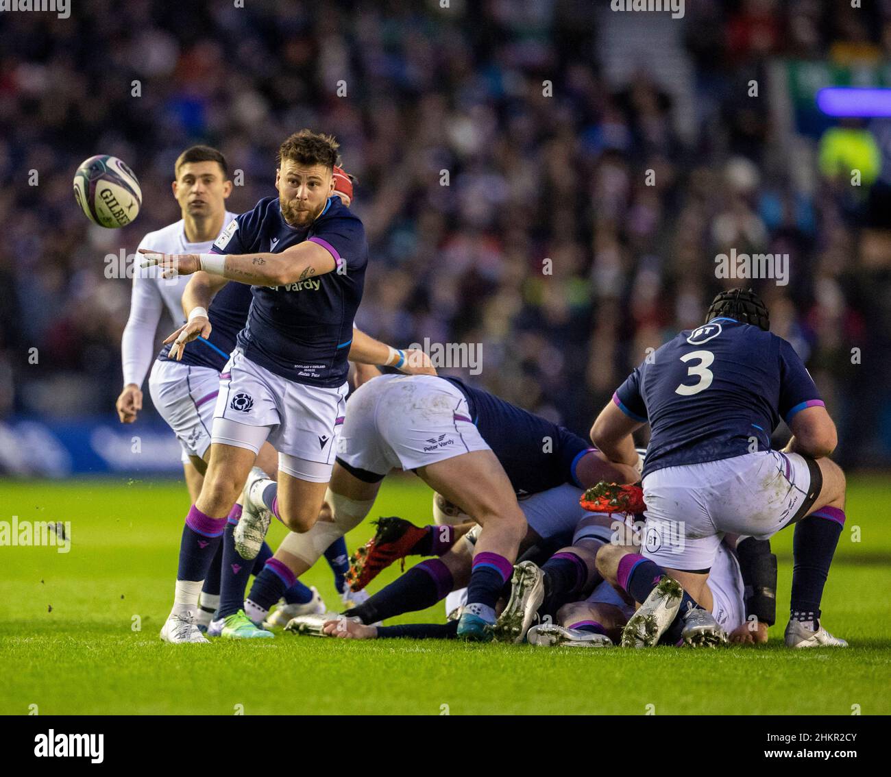 5th February 2022 : Murrayfield Stadium, Edinburgh, Scotland; 6-Nations ...