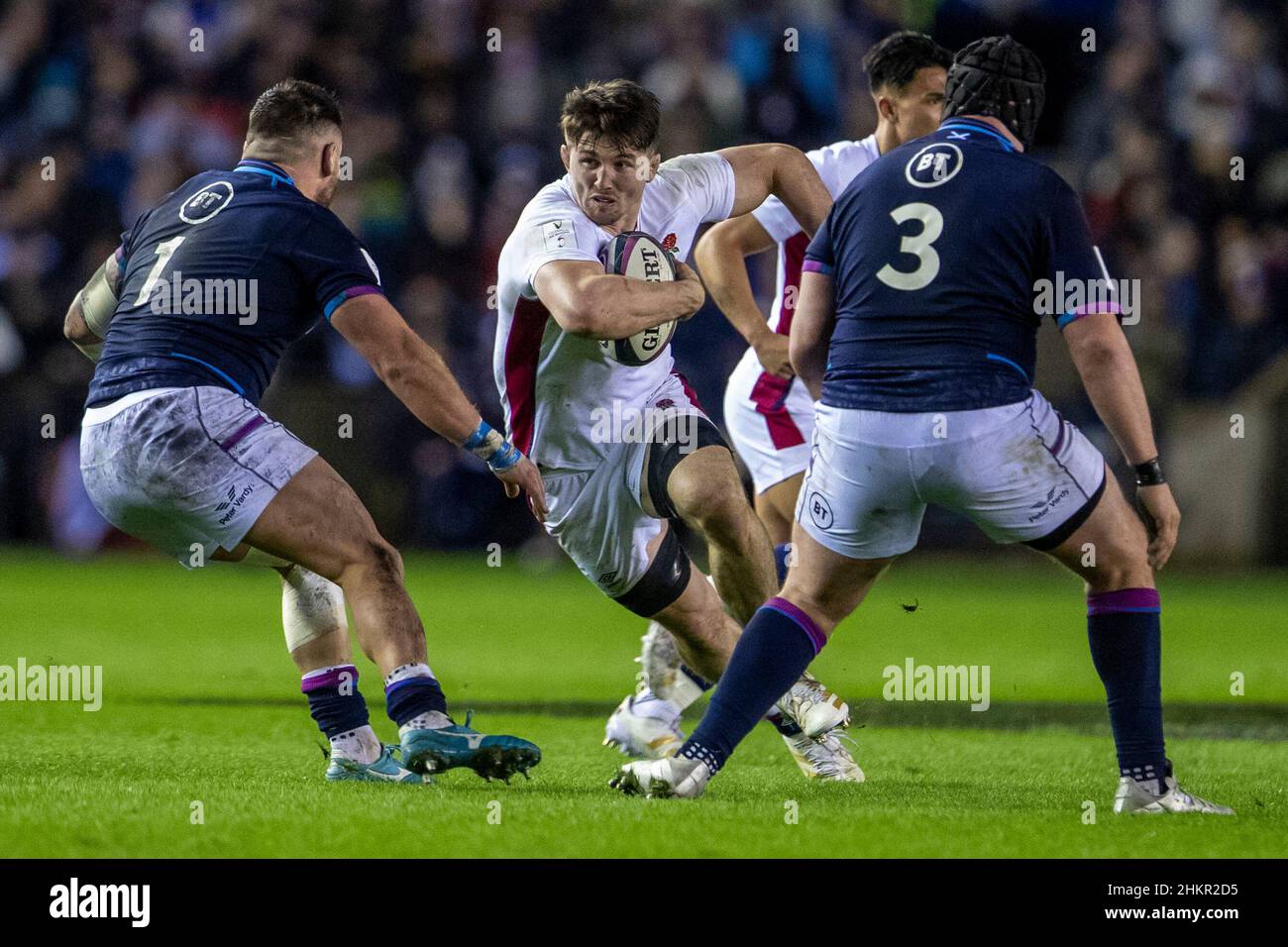5th February 2022 : Murrayfield Stadium, Edinburgh, Scotland; 6-Nations ...