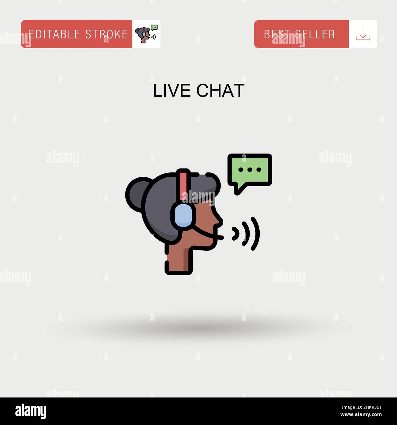 Live assistant Stock Vector Images - Alamy