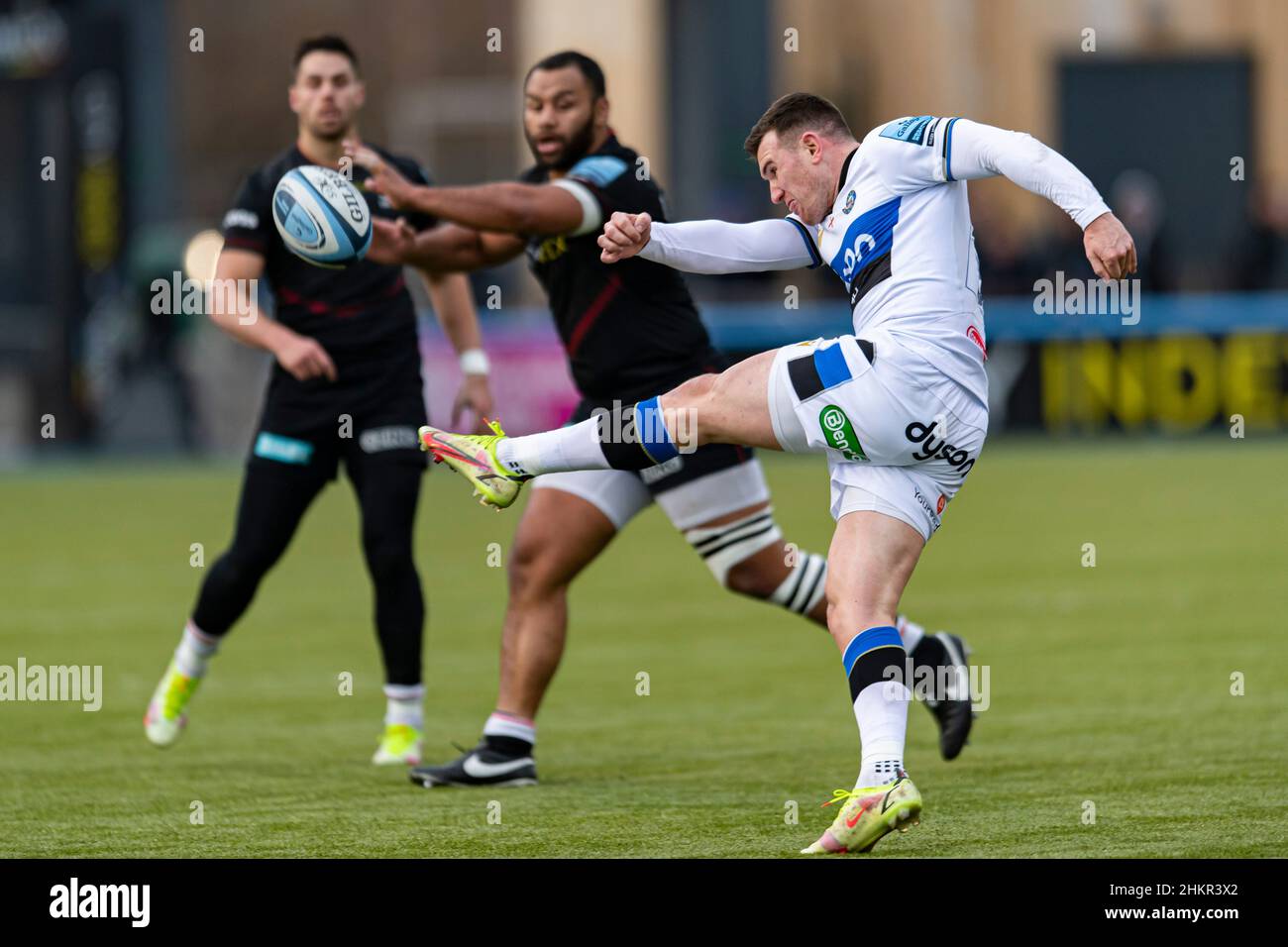 LONDON, UNITED KINGDOM. 05th, Feb 2022. Ben Spencer of Bath in action ...