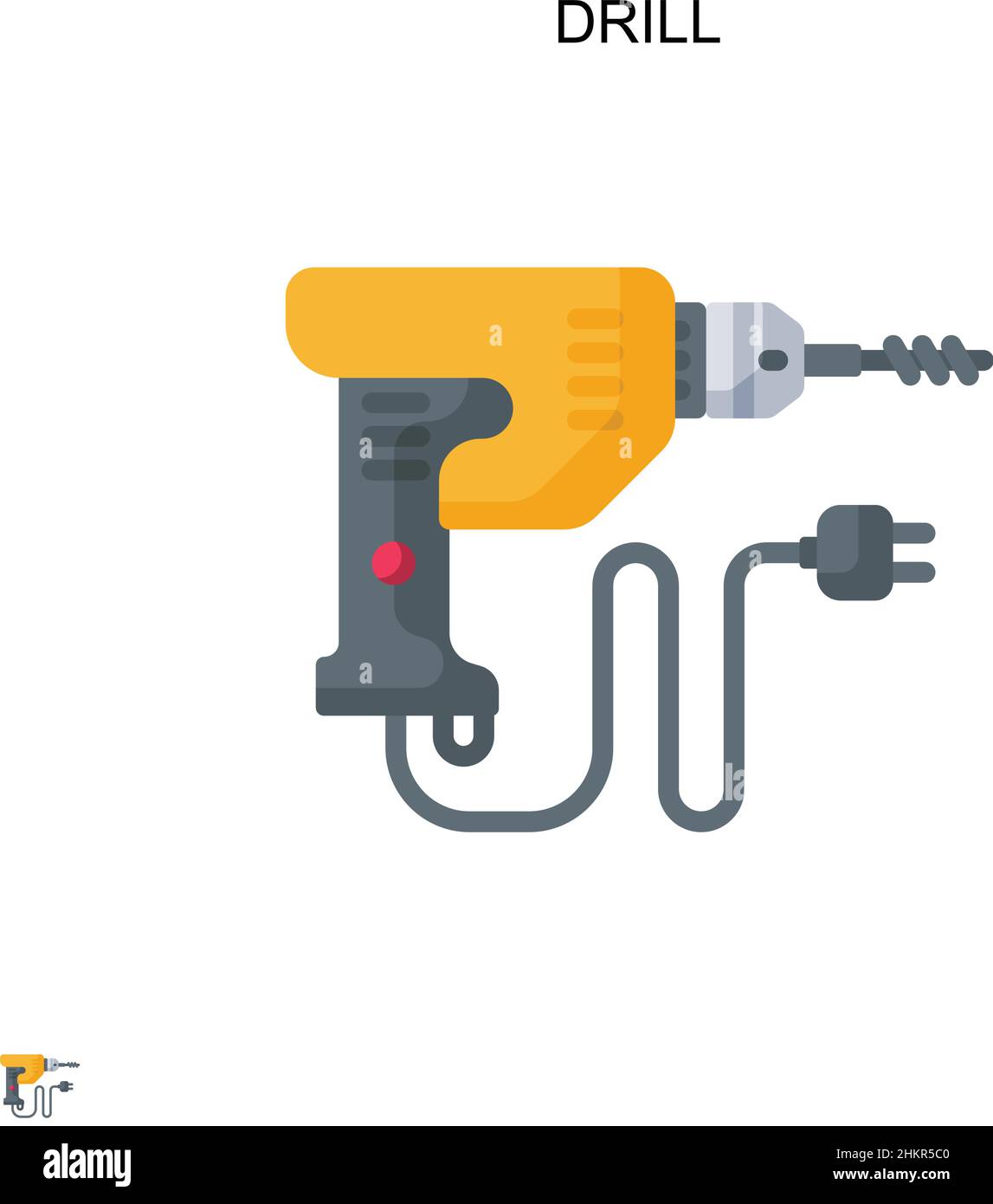 Drill symbol hi-res stock photography and images - Alamy