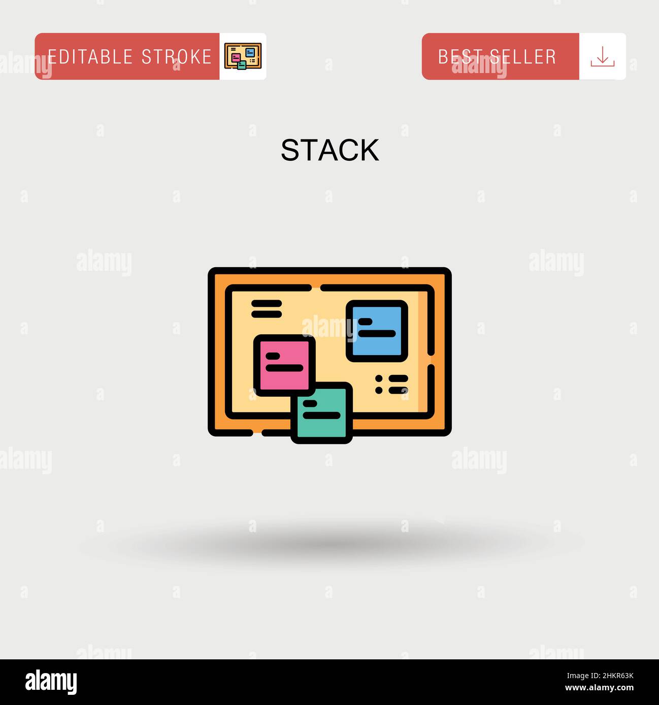 Stack of firewood Stock Vector Images - Alamy