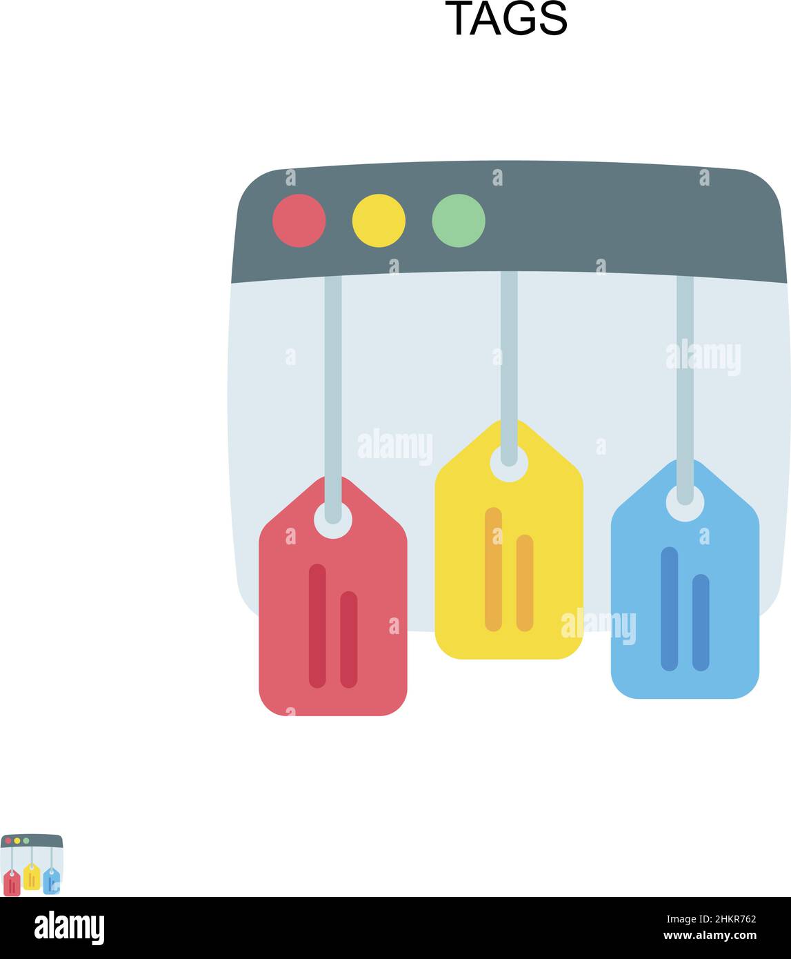 White price tags illustration Stock Vector Images - Alamy