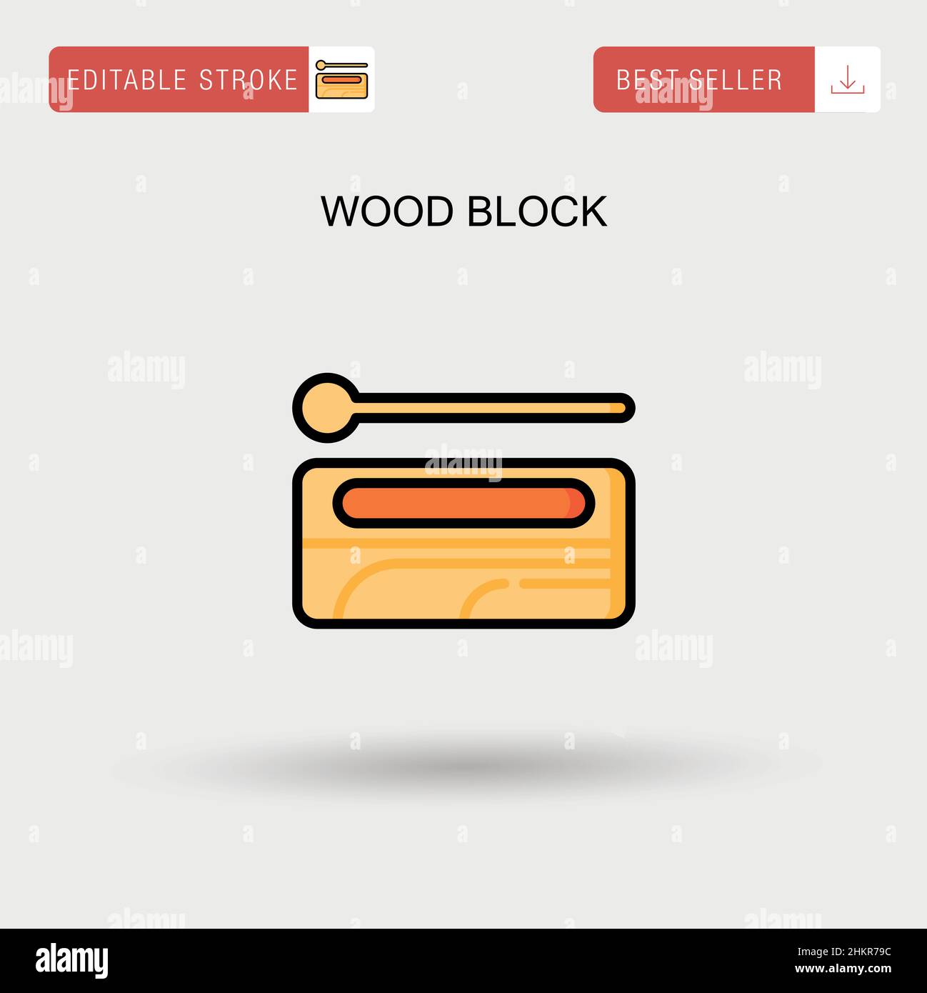 Wood block texture Stock Vector Images - Alamy