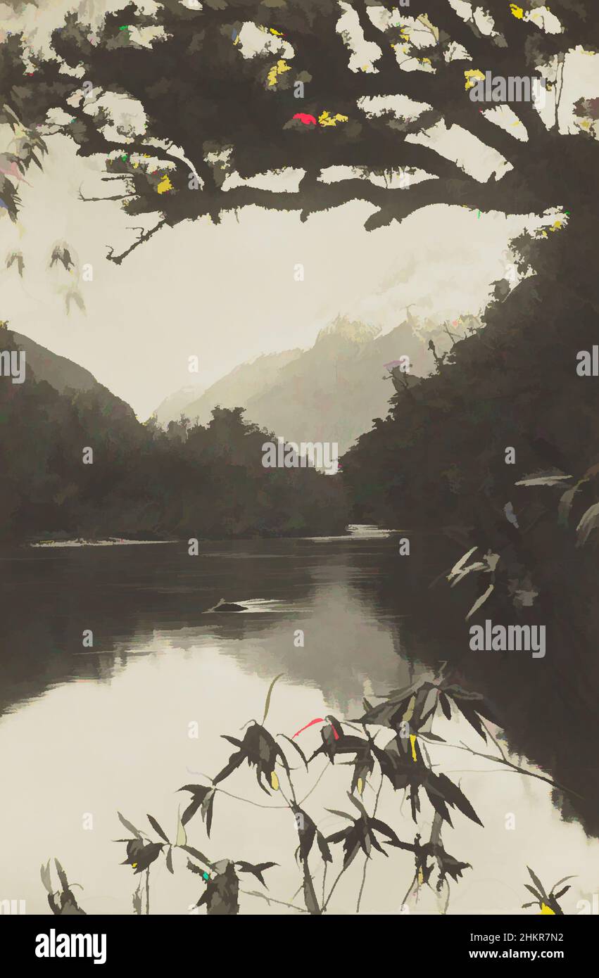 Art inspired by Lake Ada, Muir & Moodie studio, 1913, Milford Sound ...