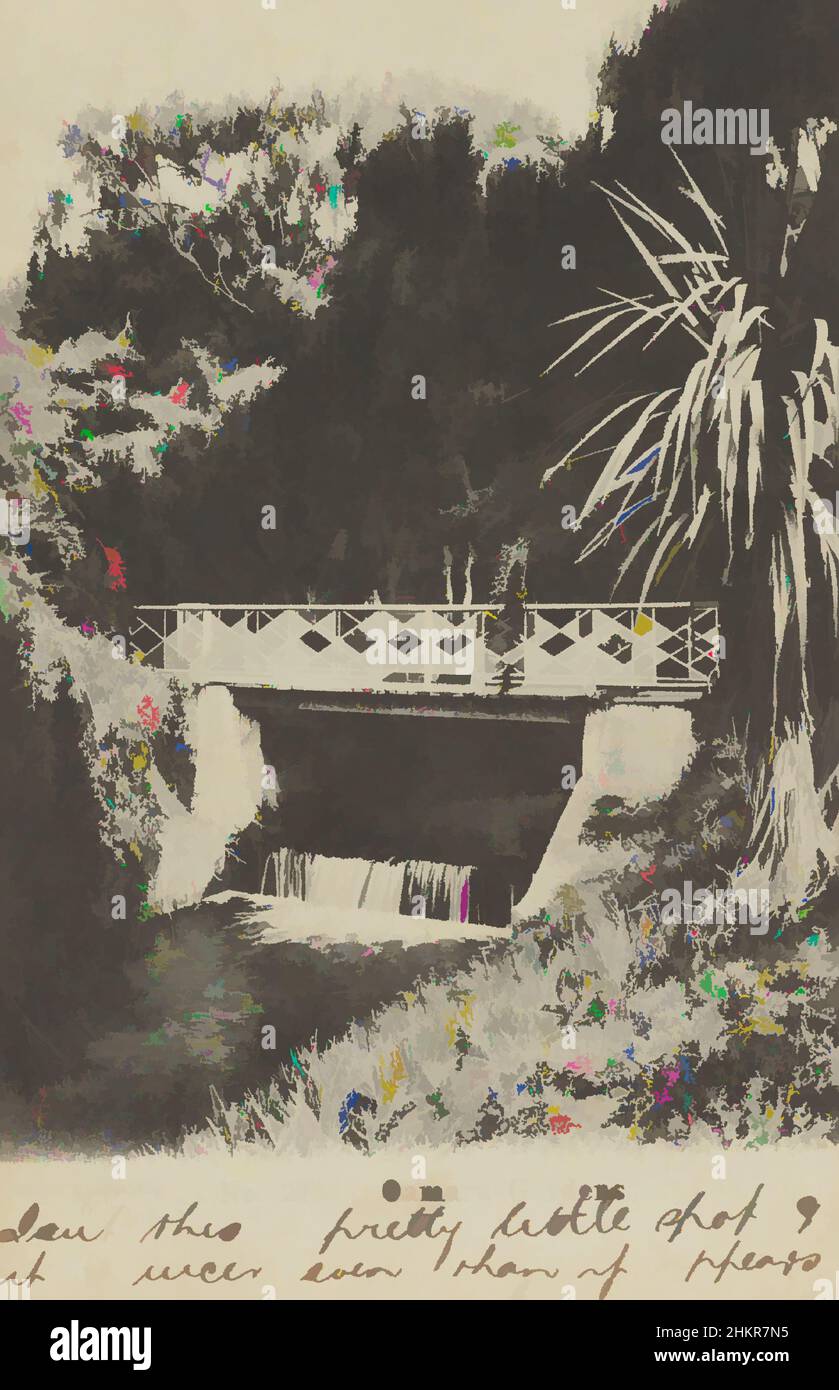 Art inspired by Oamaru Gardens, Muir & Moodie studio, 1900-1903, Oamaru ...