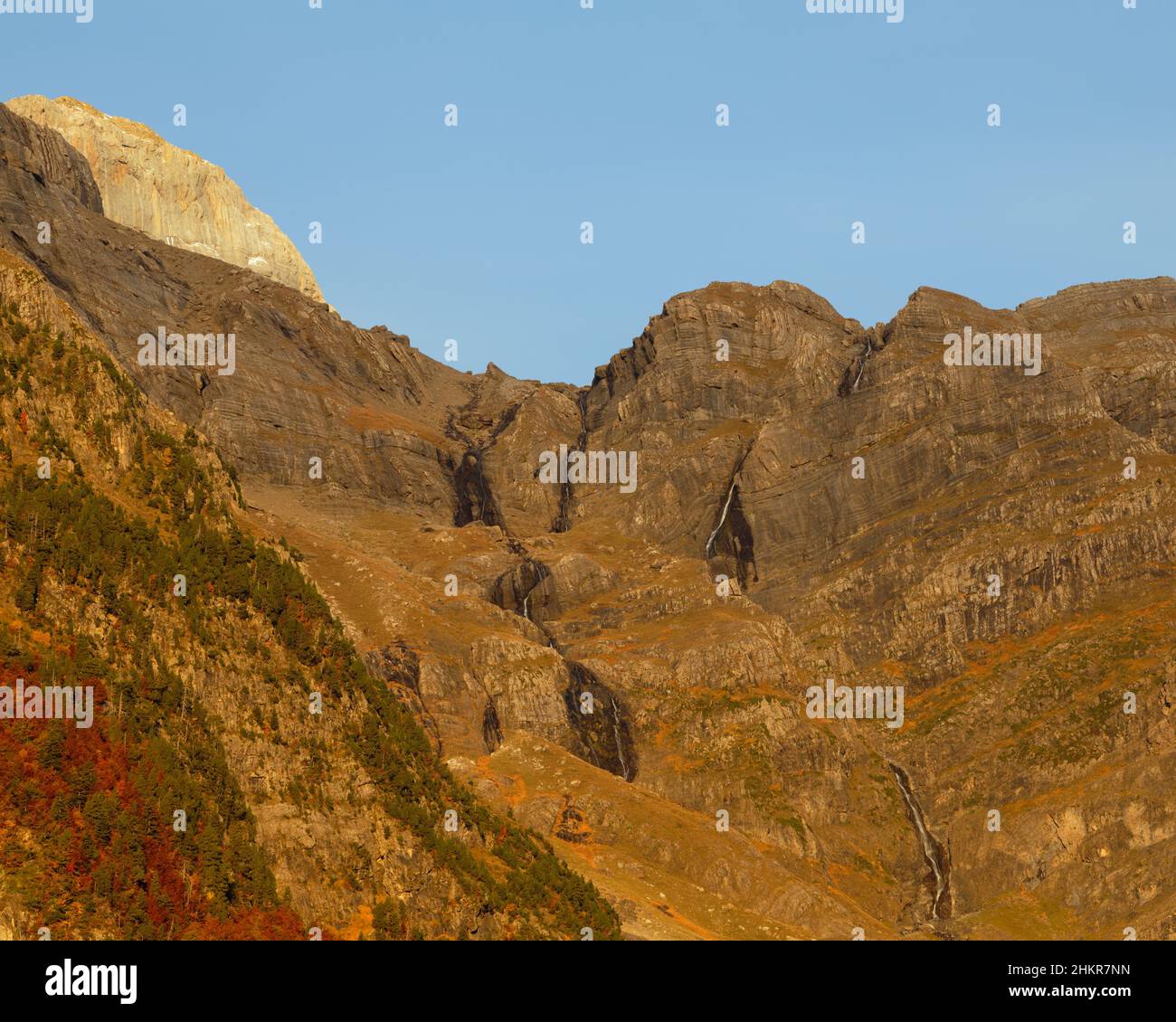 Valle de Pineta Stock Photo - Alamy