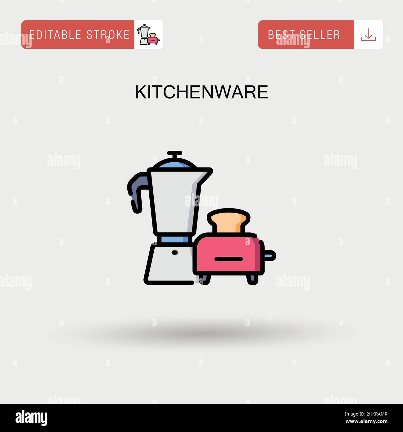 Kitchenware Stock Vector Images - Alamy