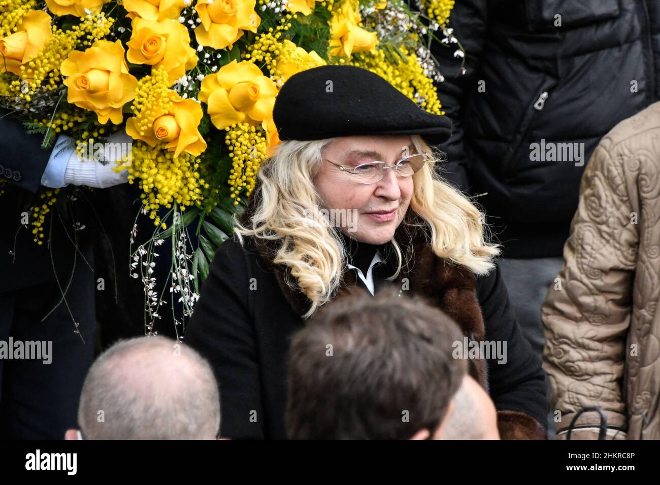 Rome, Italy. 05th Feb, 2022. Rome, Funeral of Monica Vitti at the ...