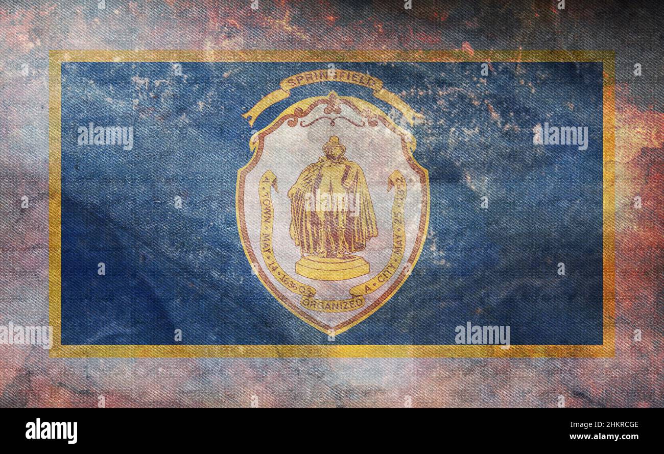 Flag of springfield hi-res stock photography and images - Alamy