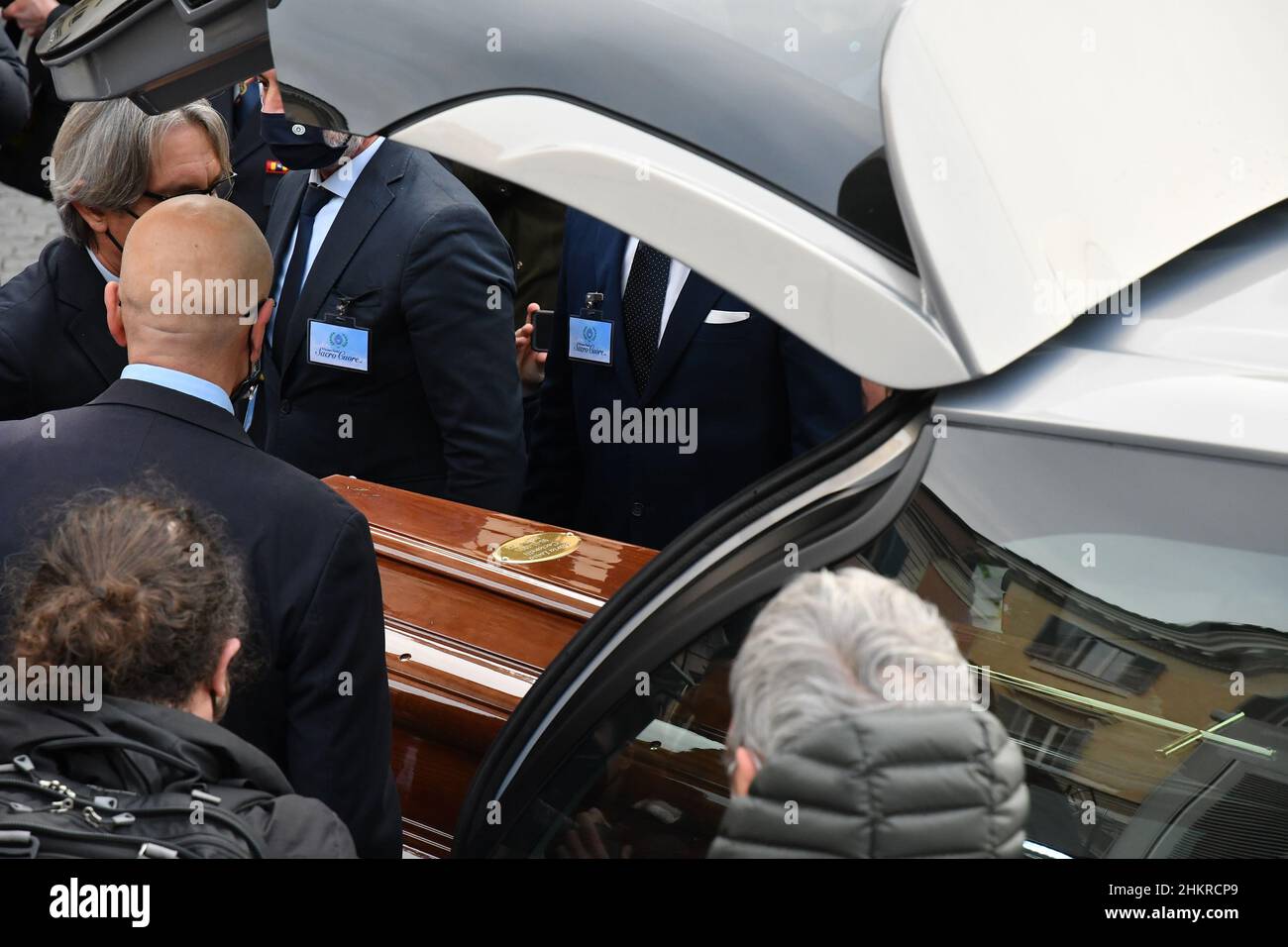 Rome, Italy. 05th Feb, 2022. Rome, Monica Vitti's funeral at the Church ...