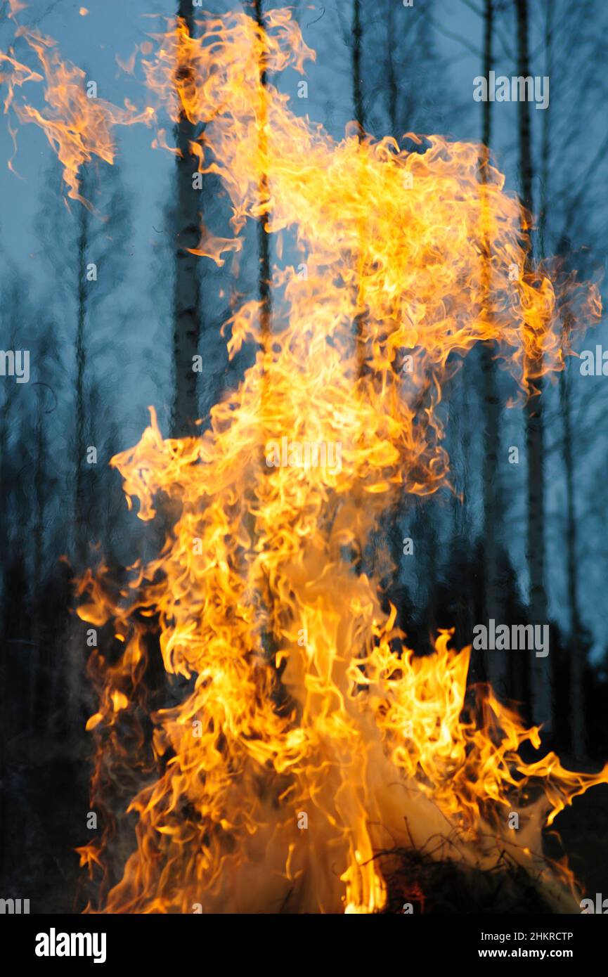 Blur color background fire flame hi-res stock photography and images ...