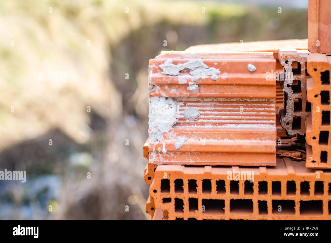 Blocks for the construction of residential buildings Stock Photo - Alamy