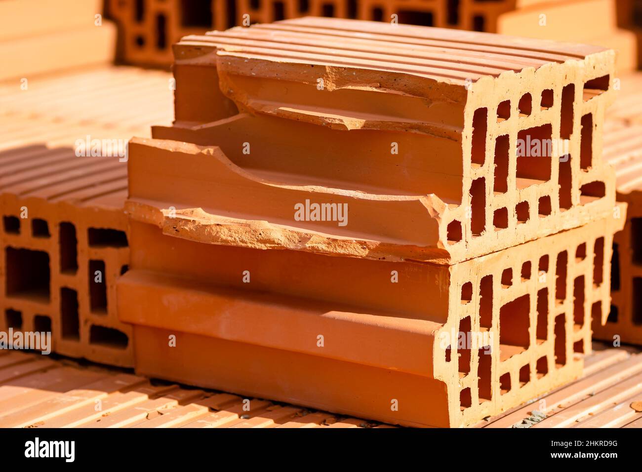 Blocks for the construction of residential buildings Stock Photo - Alamy