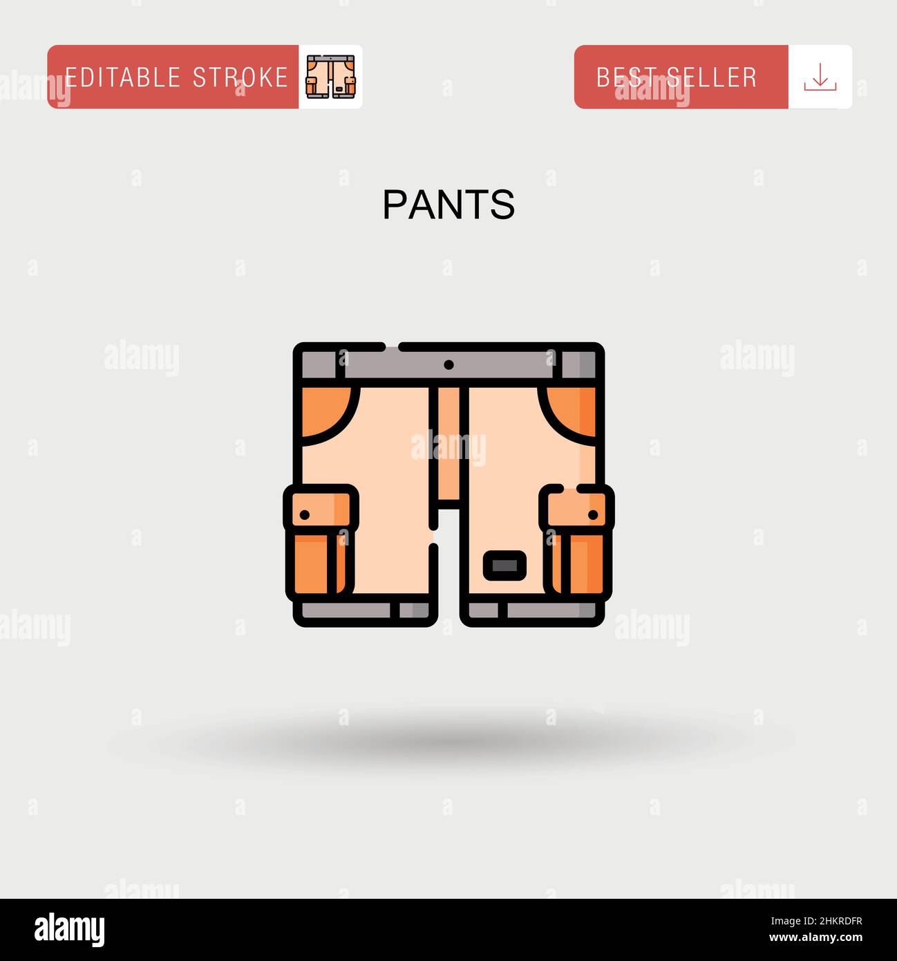 Fashionable pants Stock Vector Images - Alamy