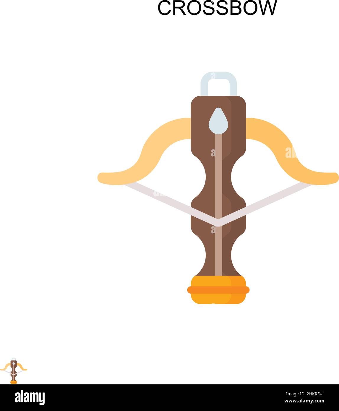 Bow arrow icon icon cartoon hi-res stock photography and images - Alamy