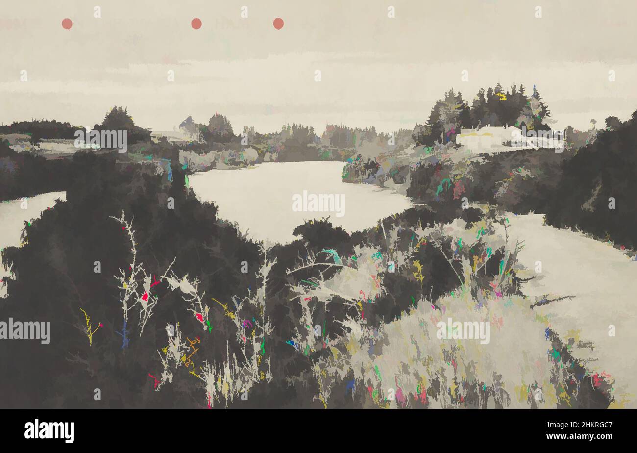 Art inspired by On the Waikato, Hamilton, New Zealand, Muir & Moodie ...