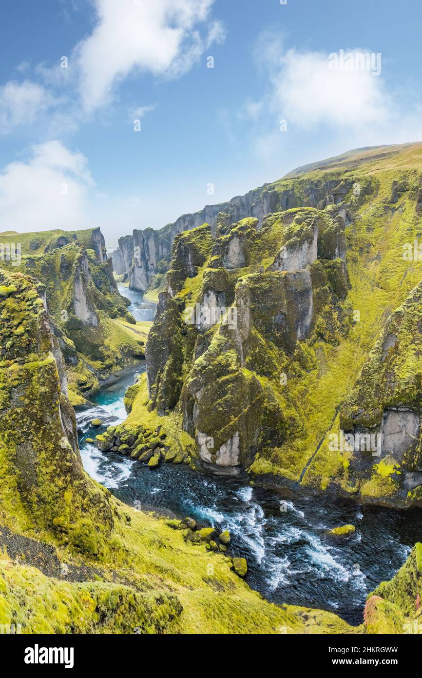 Iceland aerial top view water hi-res stock photography and images - Alamy