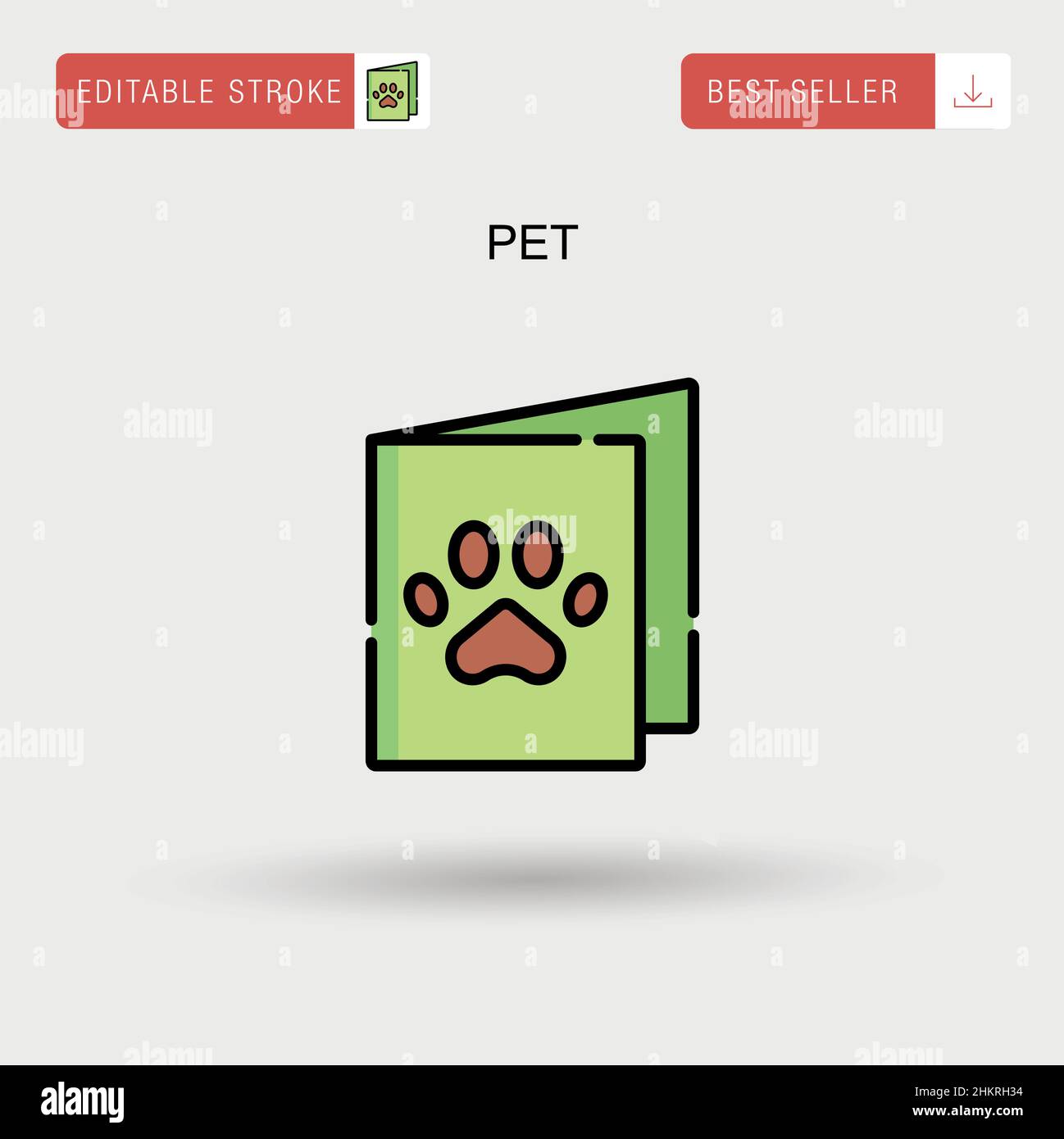 Pet Simple vector icon Stock Vector Image & Art - Alamy