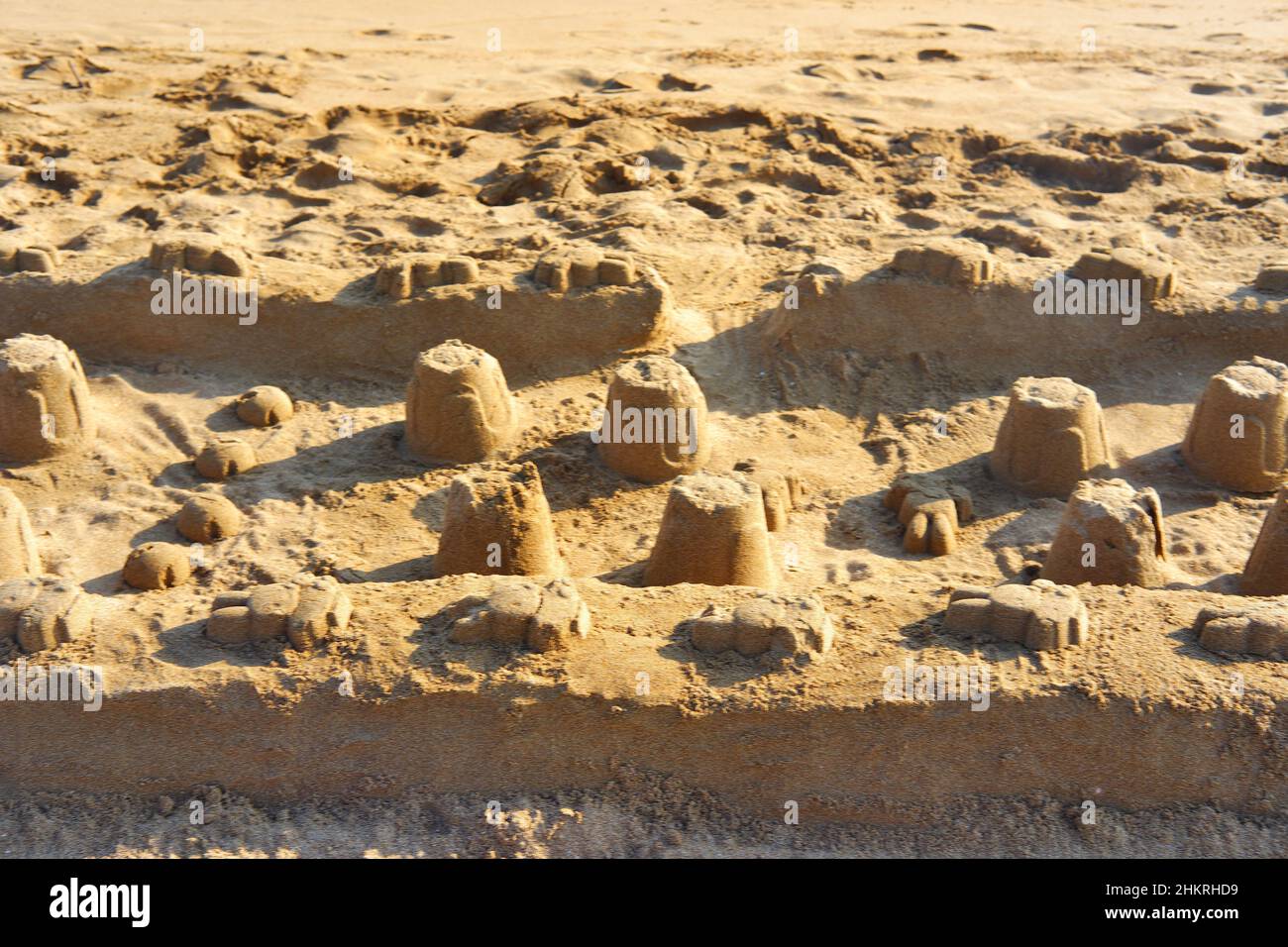 Sandcastle structure hi-res stock photography and images - Alamy