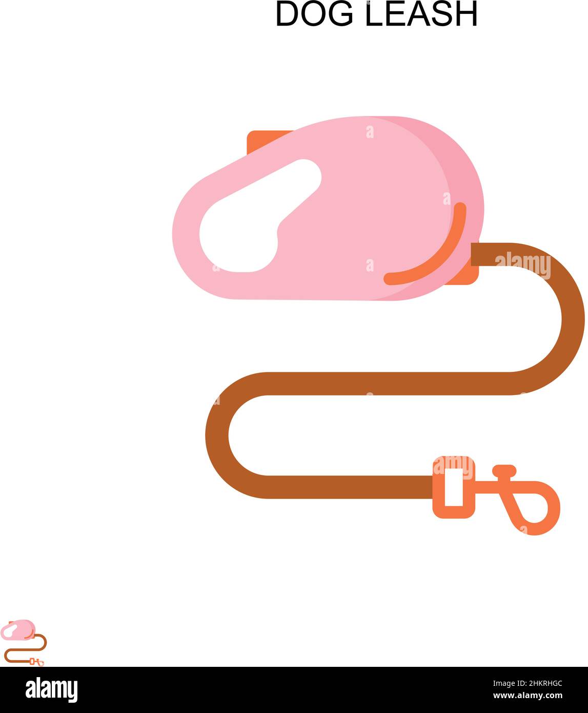 Walkies friendly dog Stock Vector Images - Alamy