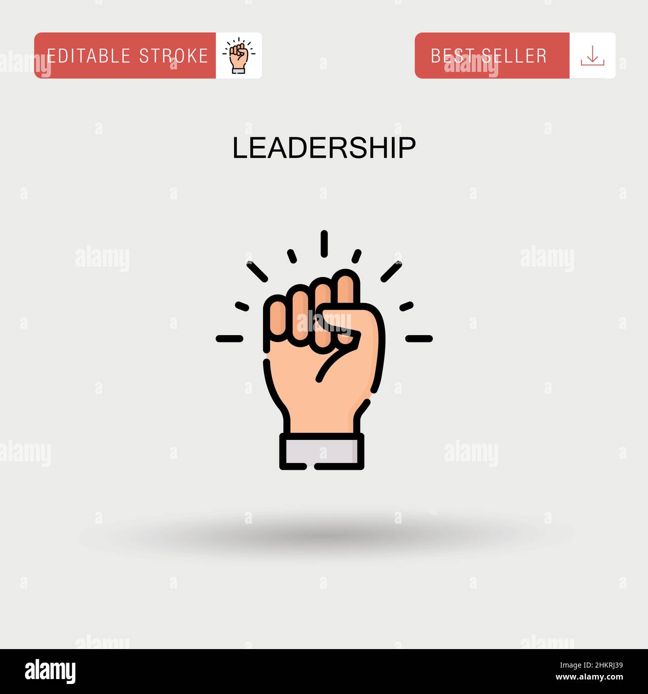 Leadership Simple vector icon Stock Vector Image & Art - Alamy