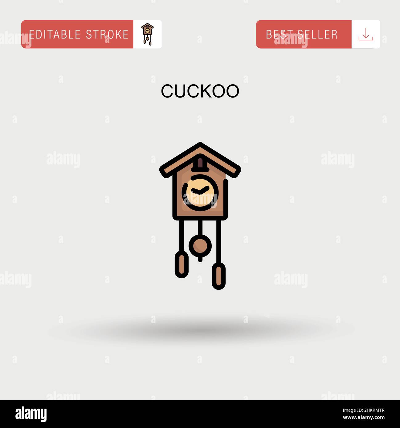 Cartoon cuckoo birds hi-res stock photography and images - Alamy