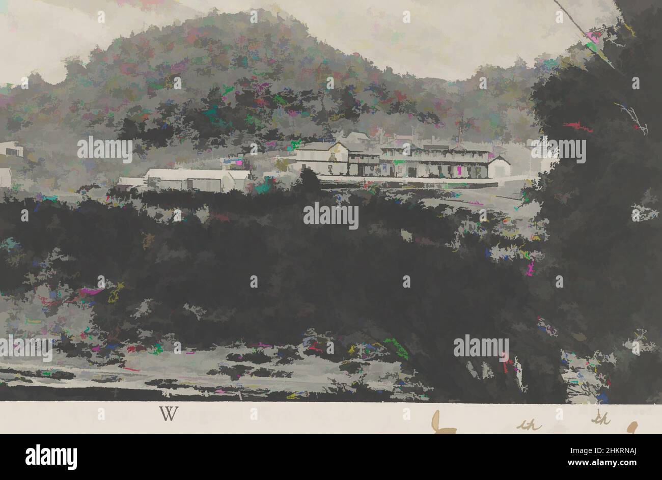 Art inspired by Pipiriki, Wanganui River, New Zealand, Muir & Moodie ...