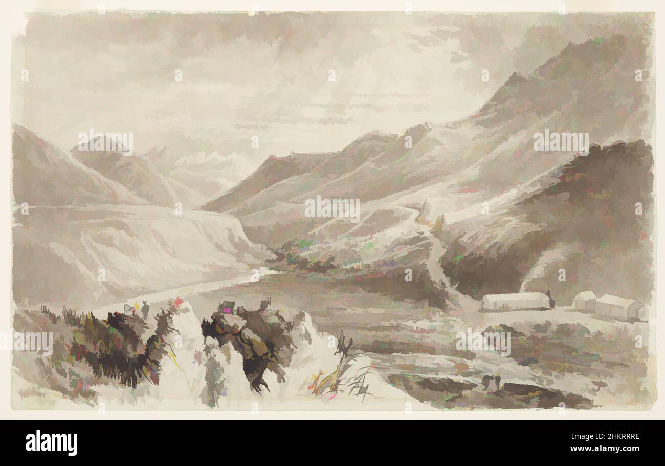 Art inspired by Weka Pass., Nicholas Chevalier, 1866, Classic works ...