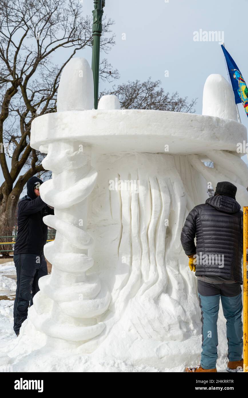 Photograph taken at Winterfest, a winter festival celebrating the cold ...