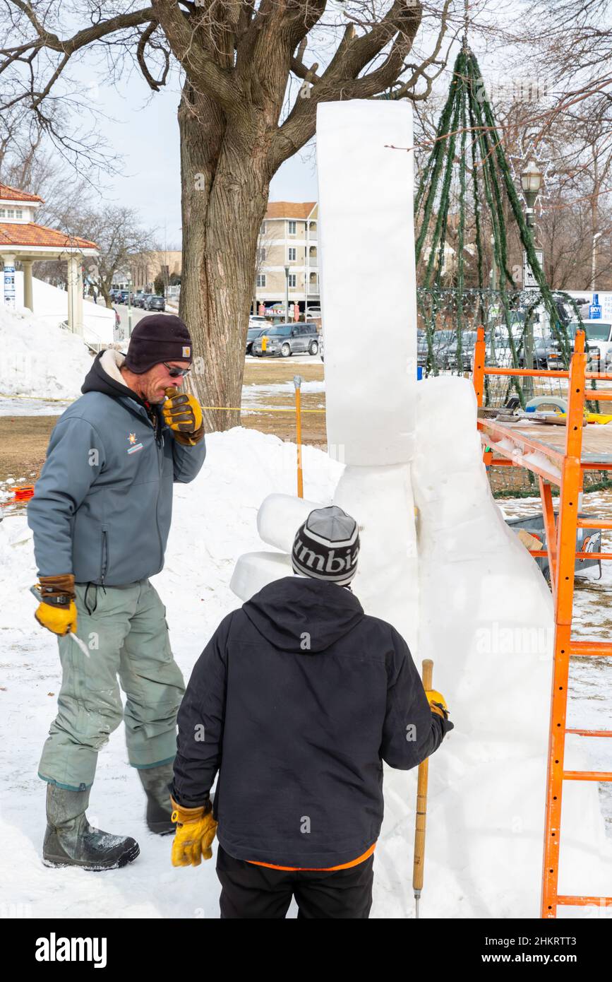Photograph taken at Winterfest, a winter festival celebrating the cold ...