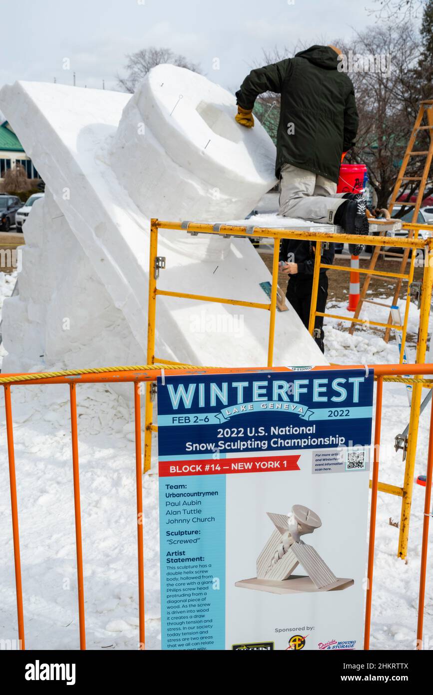 Photograph taken at Winterfest, a winter festival celebrating the cold ...