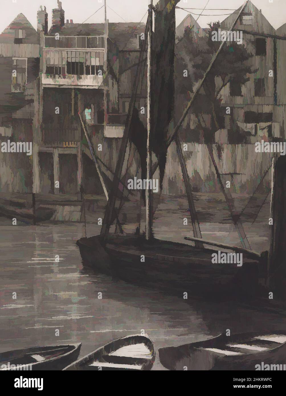 Art inspired by The Adam and Eve Inn, Chelsea, Edwin Edwards, artist ...