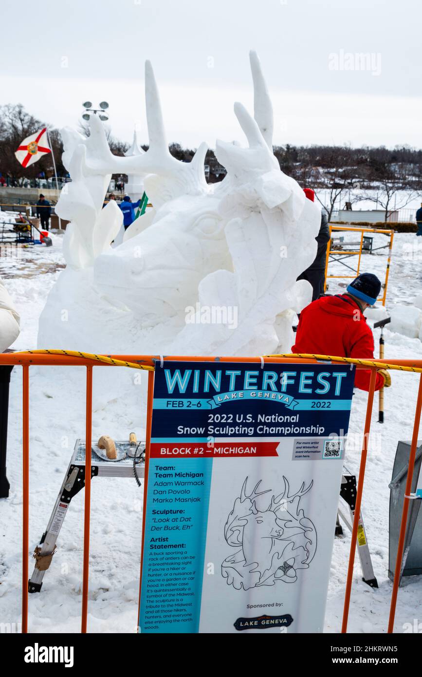 Photograph taken at Winterfest, a winter festival celebrating the cold ...