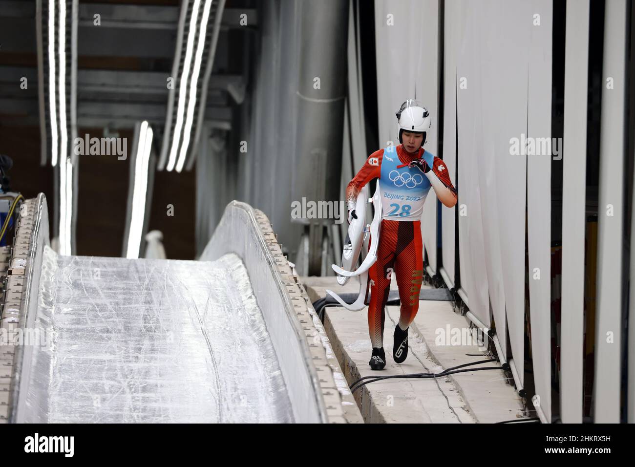 Beijing, China. 5th Feb, 2022. Seiya Kobayashi (JPN) Luge : Men's ...